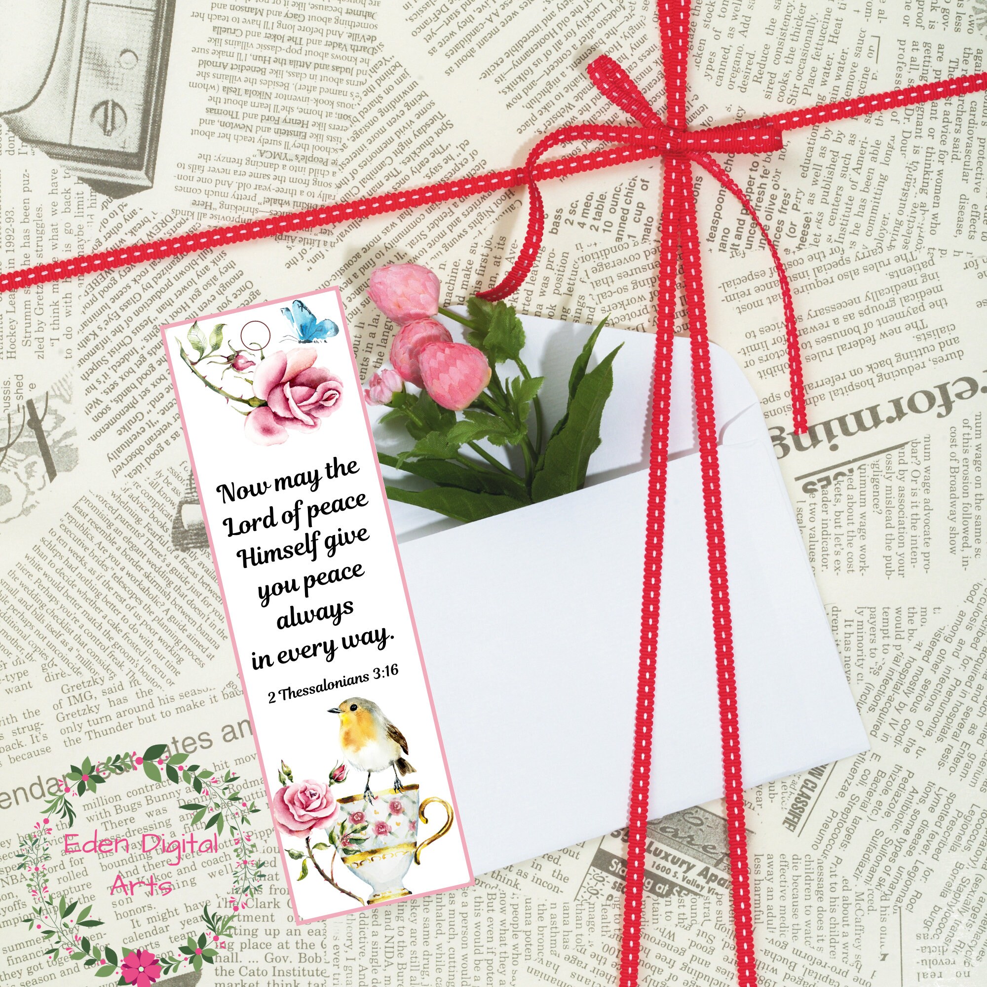 Birds & Blessings Bible Verse Bookmarks Scripture Gift Tags - Etsy