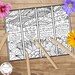 Psalm 121 Coloring Bible Verse Bookmarks KJV Scripture Christian Prayer ...