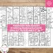 Color Your Bookmarks Love Bible Verses & Cute Animals, Christian ...