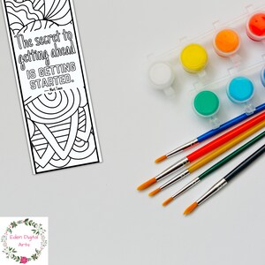 Mark Twain Quotes Doodle Coloring Bookmarks, Inspirational Book Club ...