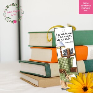 Famous Reading Quotes Bookmarks Set, Bookish Reader Book Lover Club ...