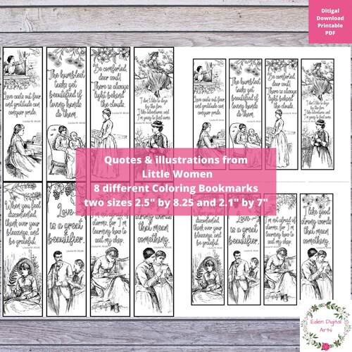 Shakespeare Quotes 8 Coloring Bookmarks Literary DIY Gift - Etsy