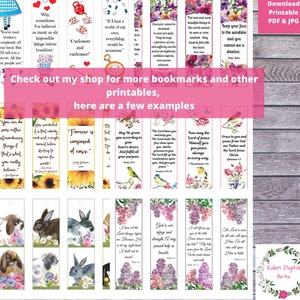 Psalm 91 KJV Bible Verse Coloring Bookmarks, Birds Floral Scripture ...