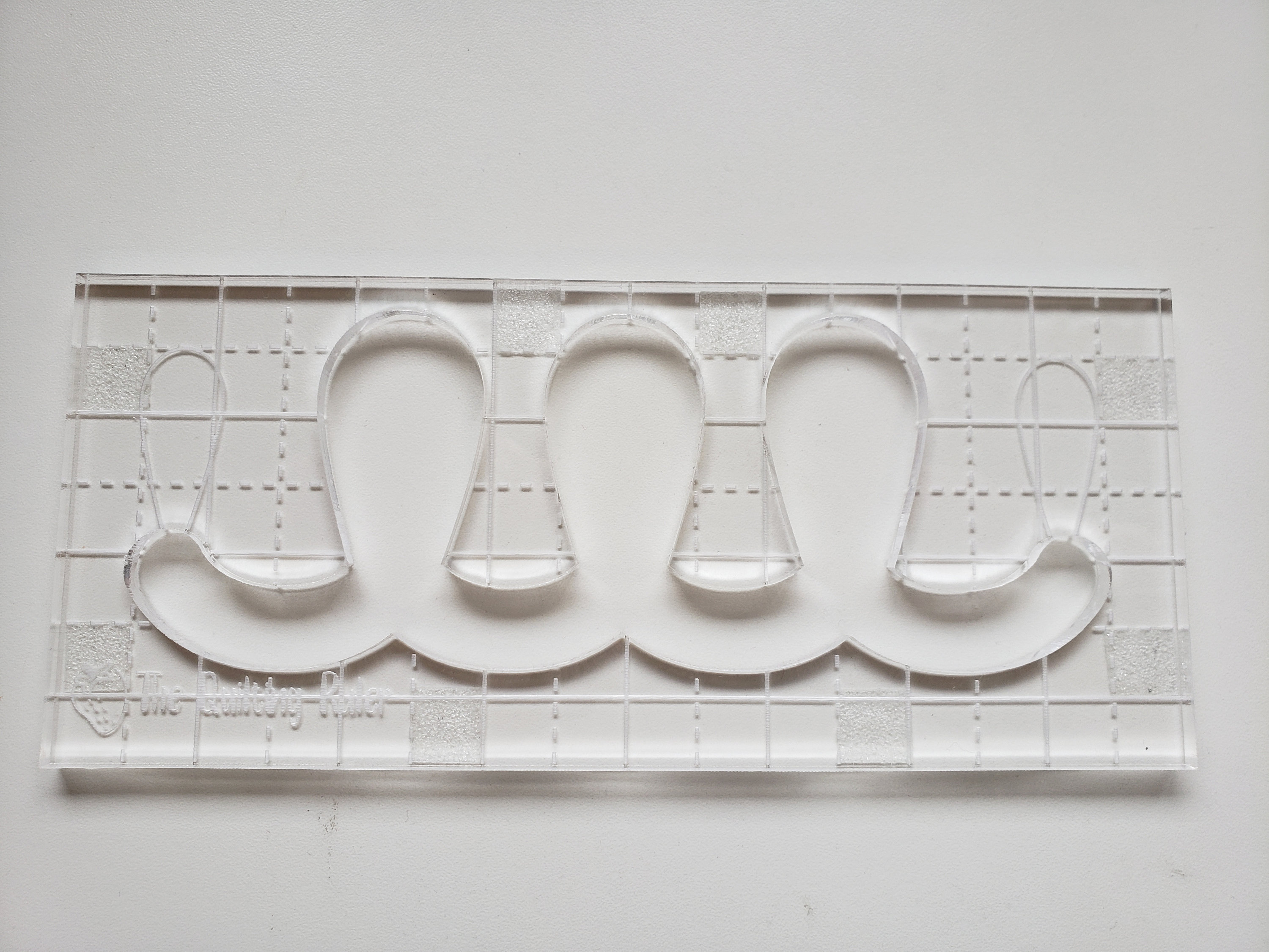 2 Loop quilting ruler | Etsy