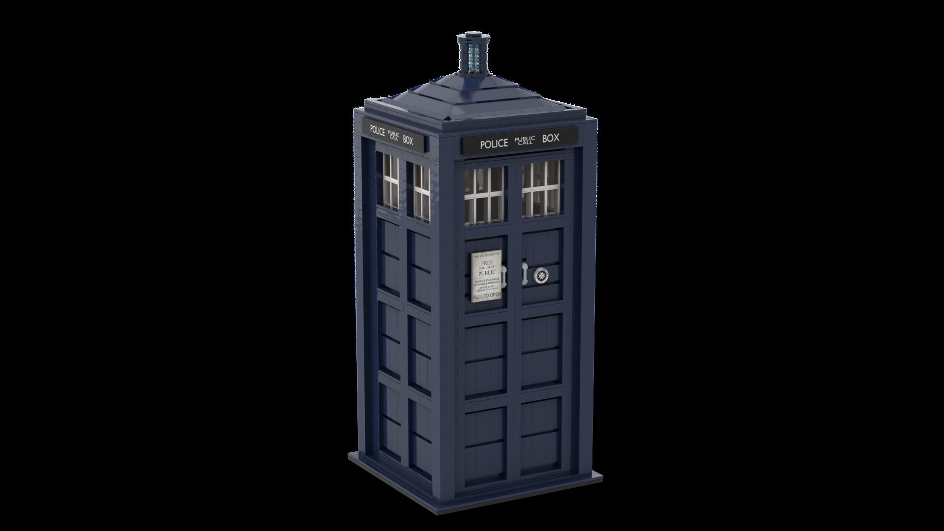 Model TARDIS Instructions - Etsy UK