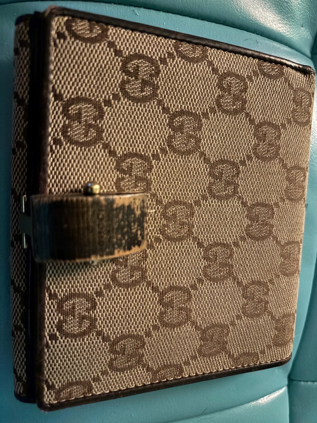 Vintage Gucci “bamboo” Wallet - Etsy