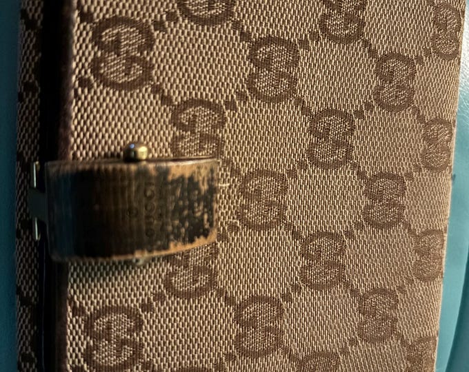Vintage Gucci “bamboo” Wallet - Etsy