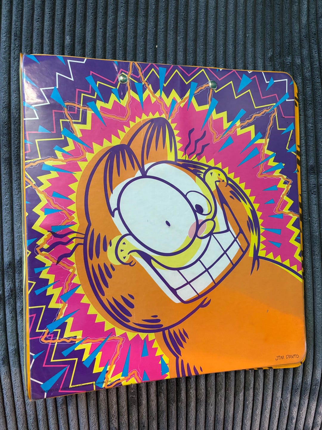 Vintage Garfield Binder - Etsy