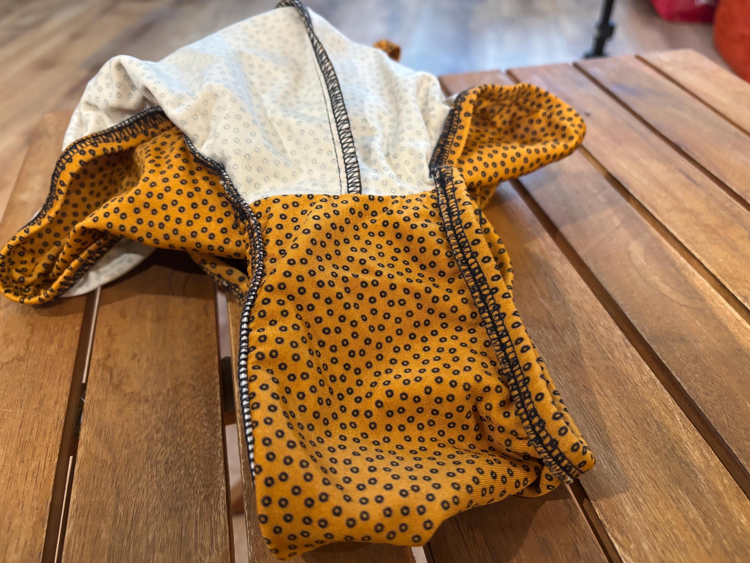 Vintage 1970s Mustard and Black Hippie Print One-piece Swimsuit – Retro ...