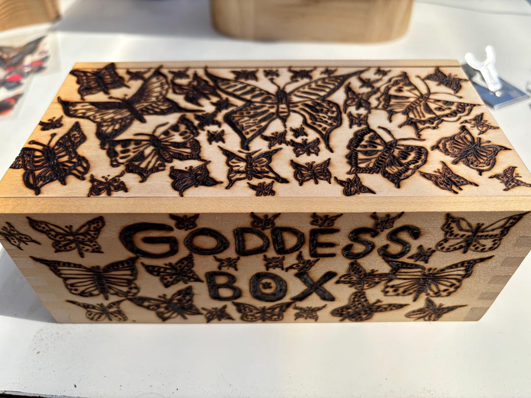 Butterfly Goddess Box - Etsy