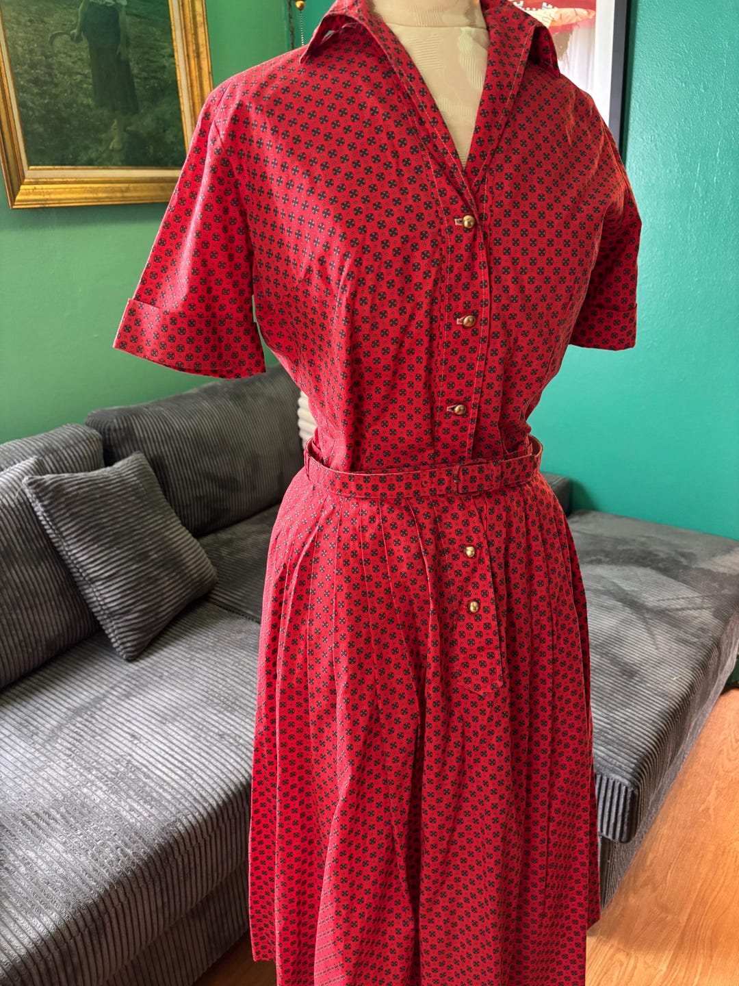 Sweet Red Matching Set - Etsy