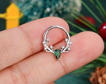16G Sun & Star Septum Ring/daith Jewelry/cartilage Earring/helix Hoop ...