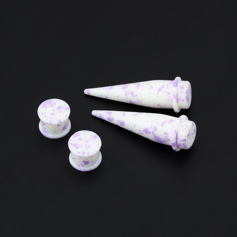 4PCS Silicone Tapers Set for Beginner Stretching/ear Gauges - Etsy