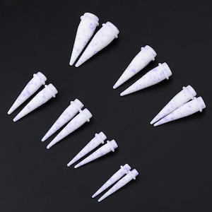 4PCS Silicone Tapers Set for Beginner Stretching/ear Gauges and Plugs ...