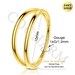 14K Solid Gold Double Row Helix Earring/16g/18g Cartilage Hoop/hinged ...