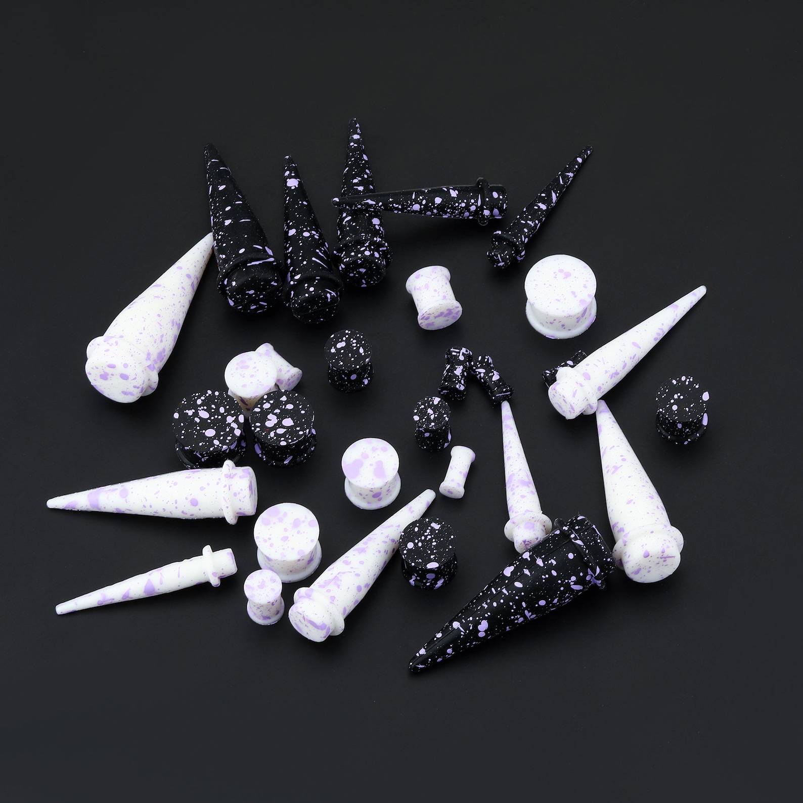 4PCS Silicone Tapers Set for Beginner Stretching/ear Gauges and Plugs ...
