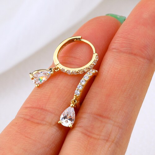 18G 14K Solid Gold Hinged Ring/helix Earrings/cartilage - Etsy