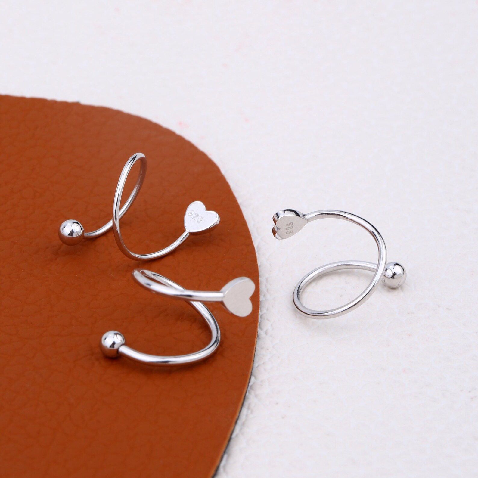 16G/18G/20G Twisted Spiral Helix Earring/s-shaped Conch Earring ...