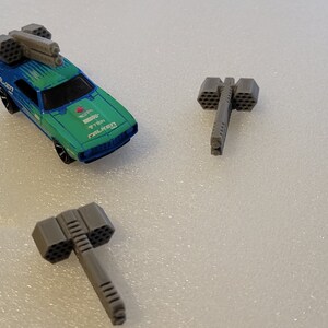 Gasland, Mad Max, Titanium Death Cannons 4 Items. for Hot Wheels ...