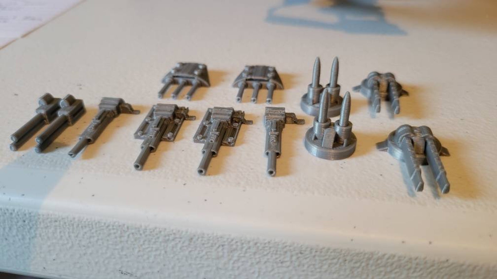 Mad Max Gaslands Weapons Pack 12 items Silver 3d printed. | Etsy