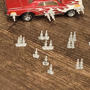 Sponson Side Machine Guns 3d Printed. for 1/64 Scale Cars. Car Not for ...