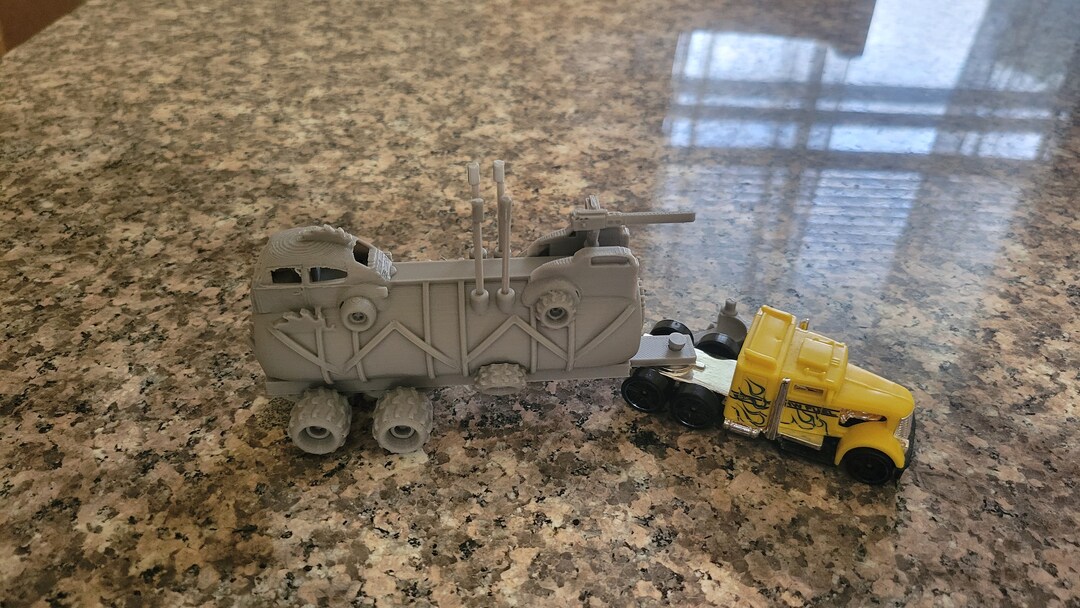 Updated Big Rig Tanker 1/64 Scale. 3d Printed. the Truck is Not ...