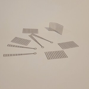 Bendable Cuttable Mesh Window Screens, for 1/64 Scale 9 Items. 3d ...