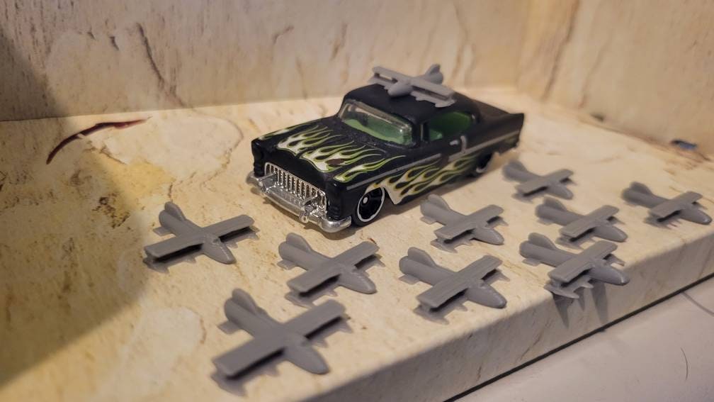 Biplane Drone Pack 10 Items 3d Printed. 1/64 Scale.car Not Included - Etsy