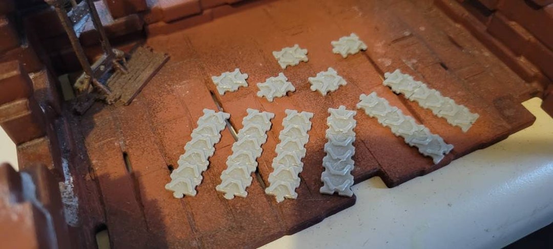 Mad Max Gaslands 10 Tank Track Armor Plates 3d Printed. 1/64 - Etsy