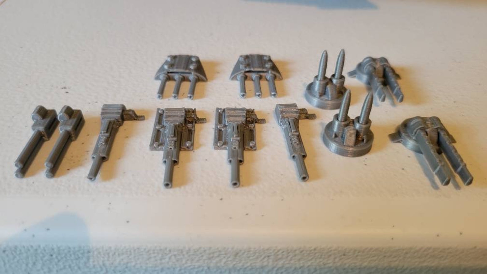 Mad Max Gaslands Weapons Pack 12 items Silver 3d printed. | Etsy