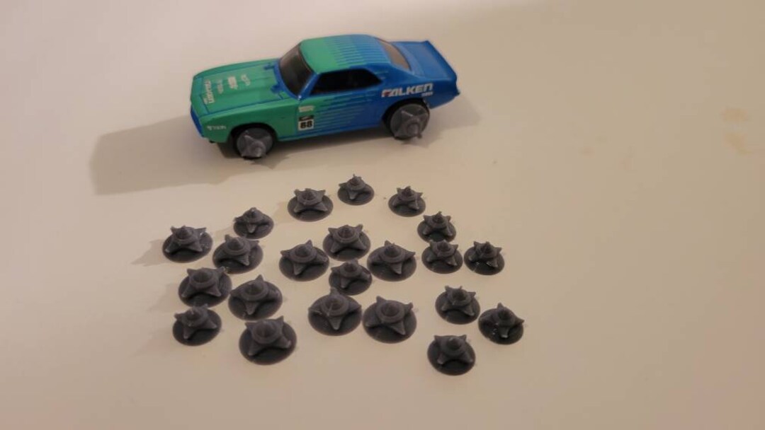6 Sets of New Hub Caps Armor V2 for 1/64 Scale. 3d Printed. 24 Items ...