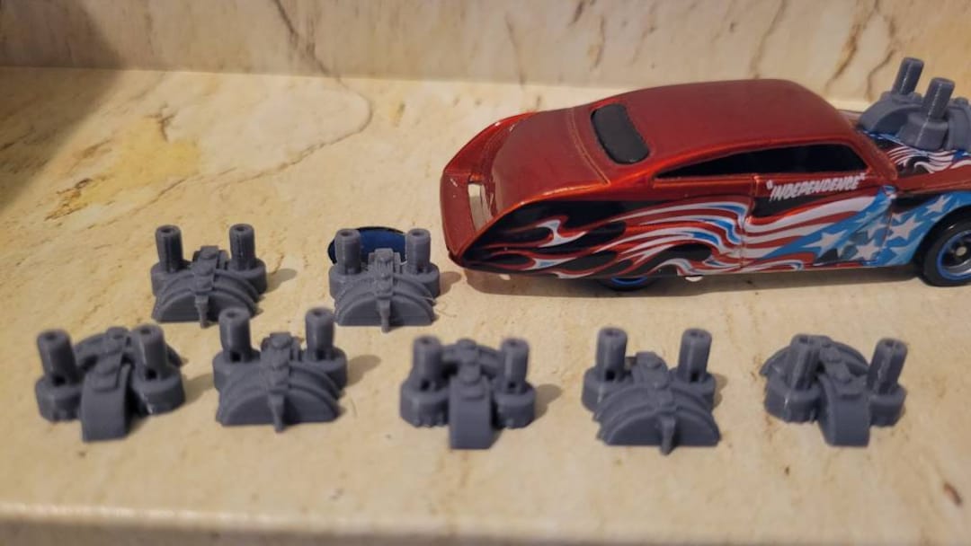 Small Nuke Powered Engines for 1/64 Scale. 3d Printed. 8 Items All ...