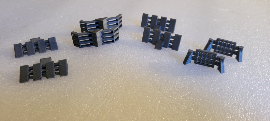 NEW 8 Front Ram Pack. 1/64 Scale Silver 3d Printed. - Etsy