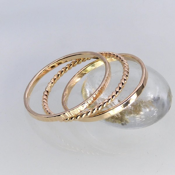 Stacking Ring Set - Etsy