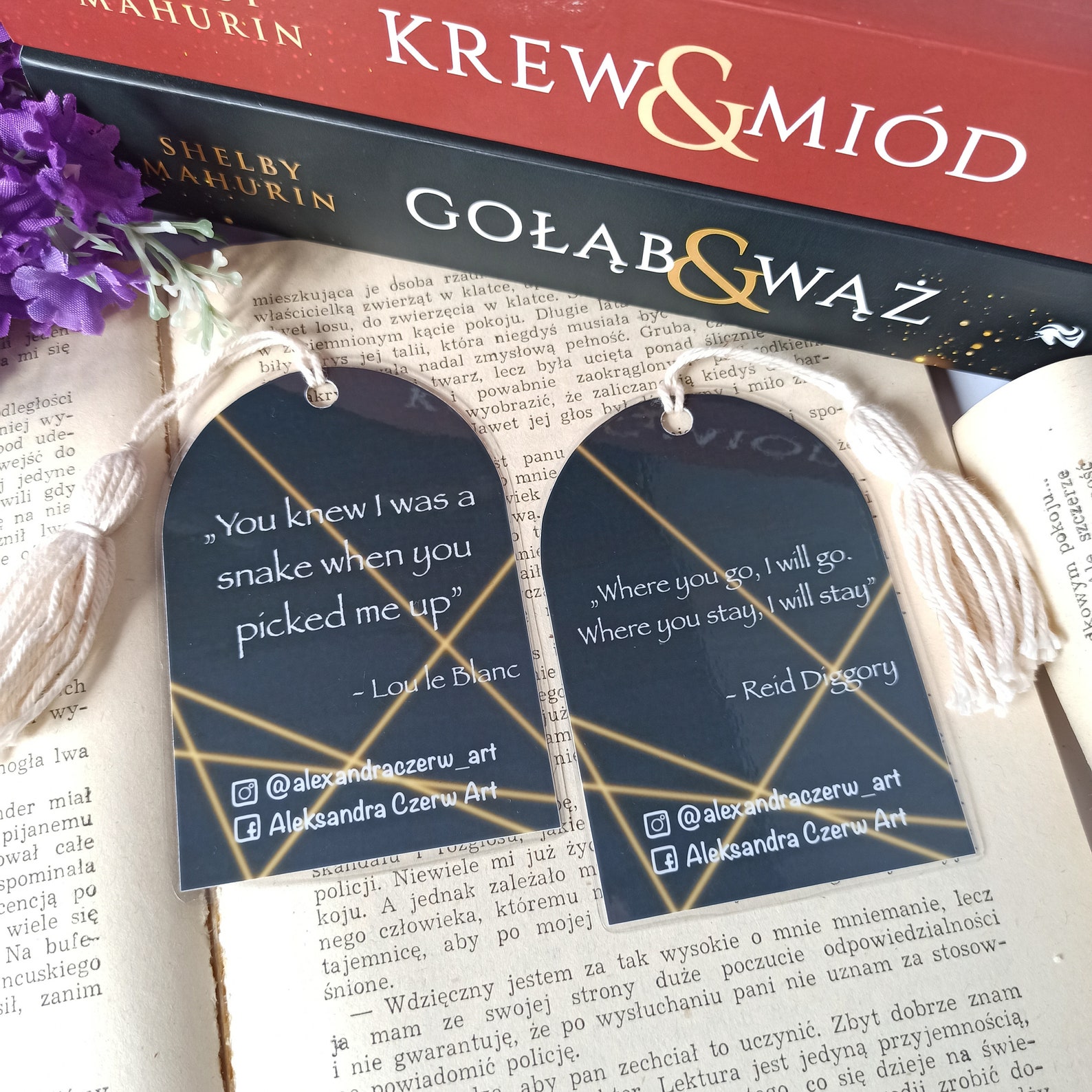 Lou Le Blanc Reid Diggory serpent and Dove Laminated - Etsy