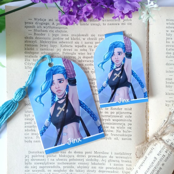 Jinx arcane League of Legends Laminated Paper and | Etsy