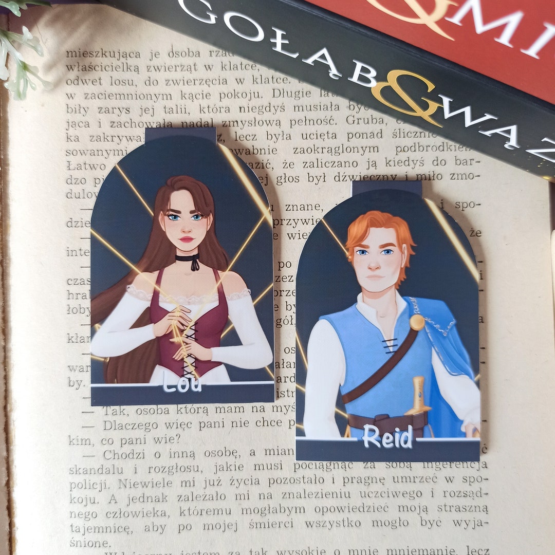 Lou Le Blanc & Reid Diggory (serpent and Dove) | Magnetic Bookmark ...
