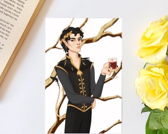 Cardan and Jude Jurdan the Cruel Prince Art Print | Etsy