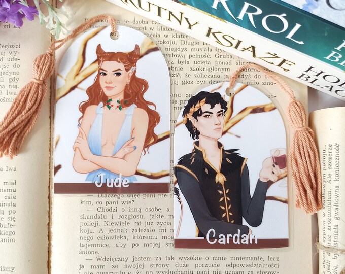 Cardan and Jude, Jurdan (the Cruel Prince) | Bookmarks, Art Print ...