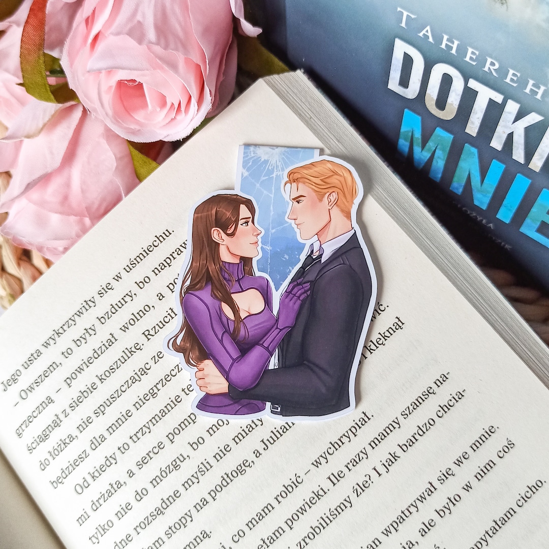 Juliette Ferrars & Aaron Warner (book Inspired)| Magnetic Bookmark ...