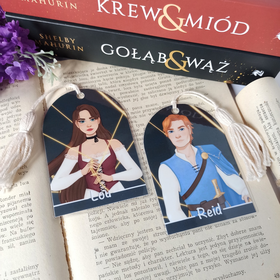 Lou Le Blanc Reid Diggory serpent and Dove Laminated - Etsy