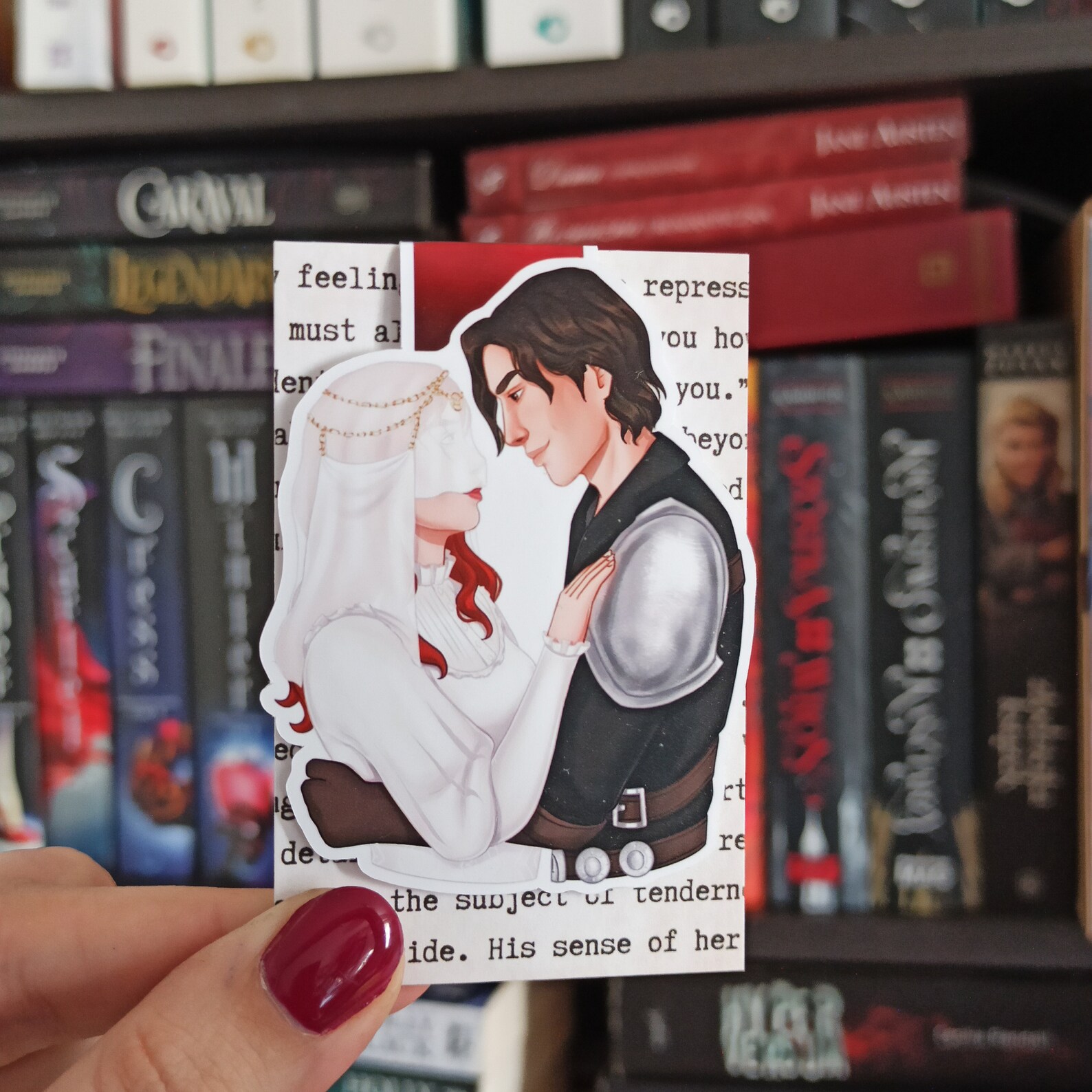 Poppy & Hawke From Blood and Ash Magnetic Handmade - Etsy