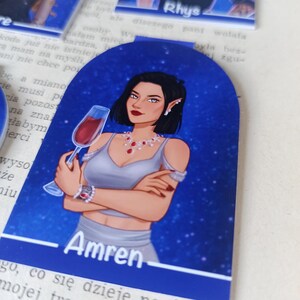 Feyre, Rhys, Morrigan, Amren, Azriel, Cassian (ACOTAR / A Court of Thorns and Roses) | Magnetic ...