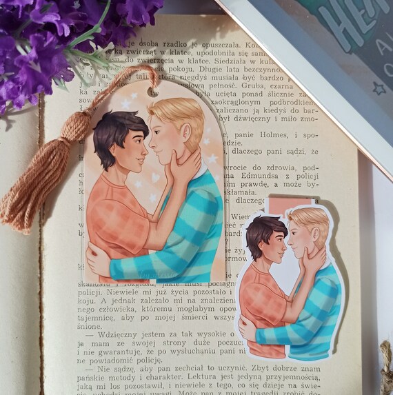 Nick and Charlie heartstopper Paper Laminated or Magnetic | Etsy