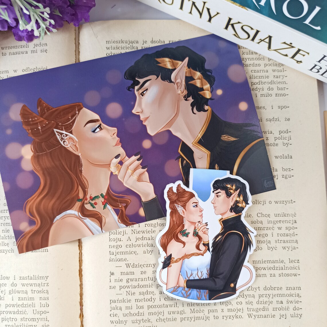 Cardan and Jude Jurdan the Cruel Prince Art Print | Etsy