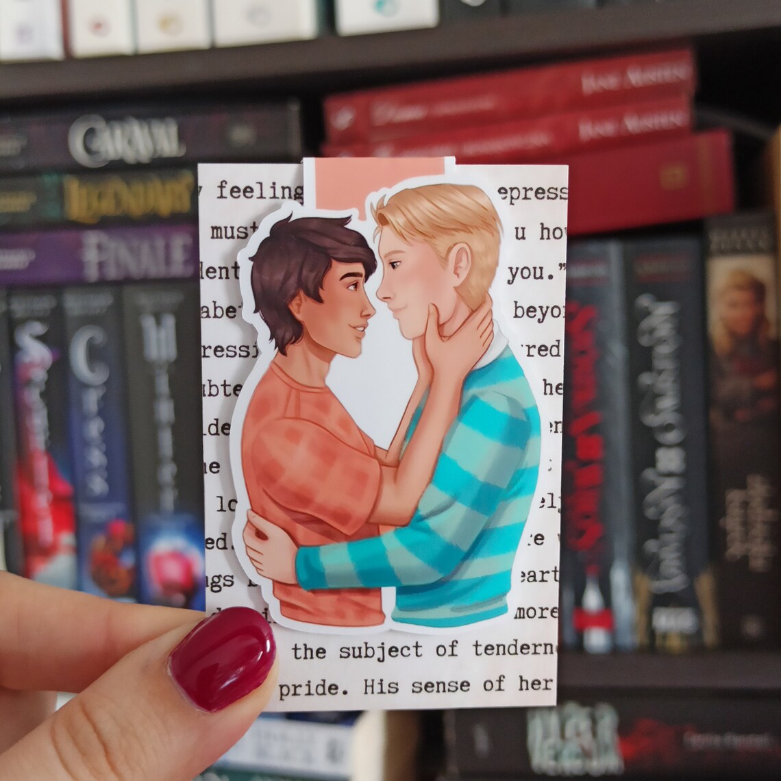 Nick and Charlie heartstopper Paper Laminated or Magnetic - Etsy