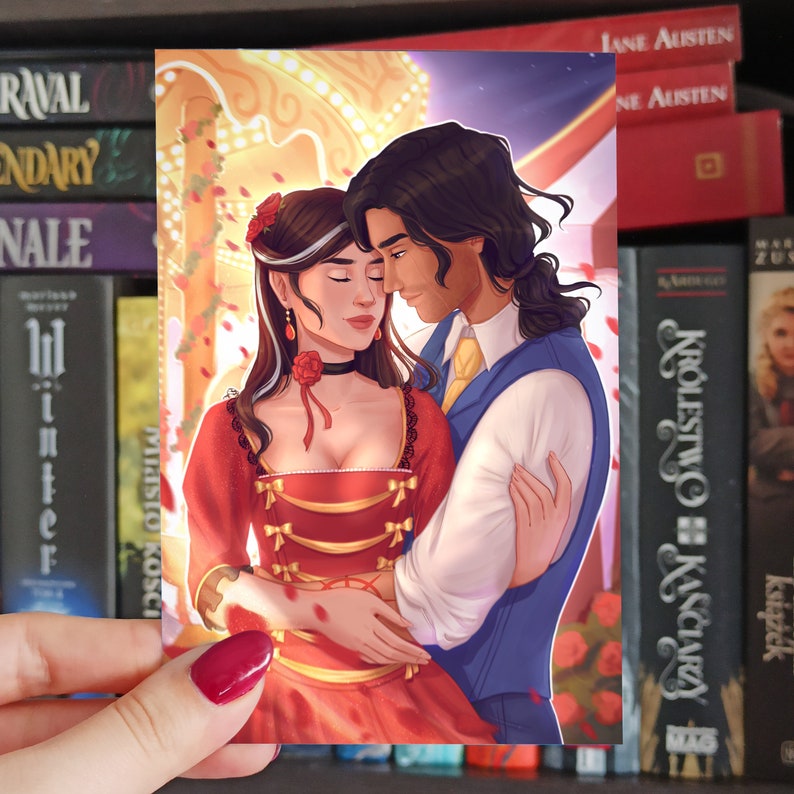 Scarlett Dragna and Julian Santos caraval Series Art Print - Etsy