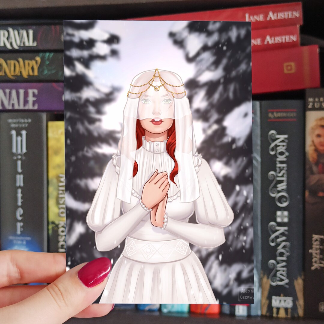 Poppy & Hawke (from Blood and Ash) | Art Print | Mini Poster | Wall ...