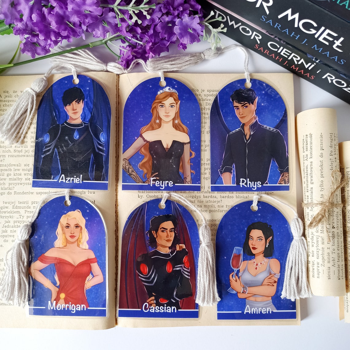 Feyre Rhys Morrigan Amren Azriel Cassian ACOTAR / A | Etsy