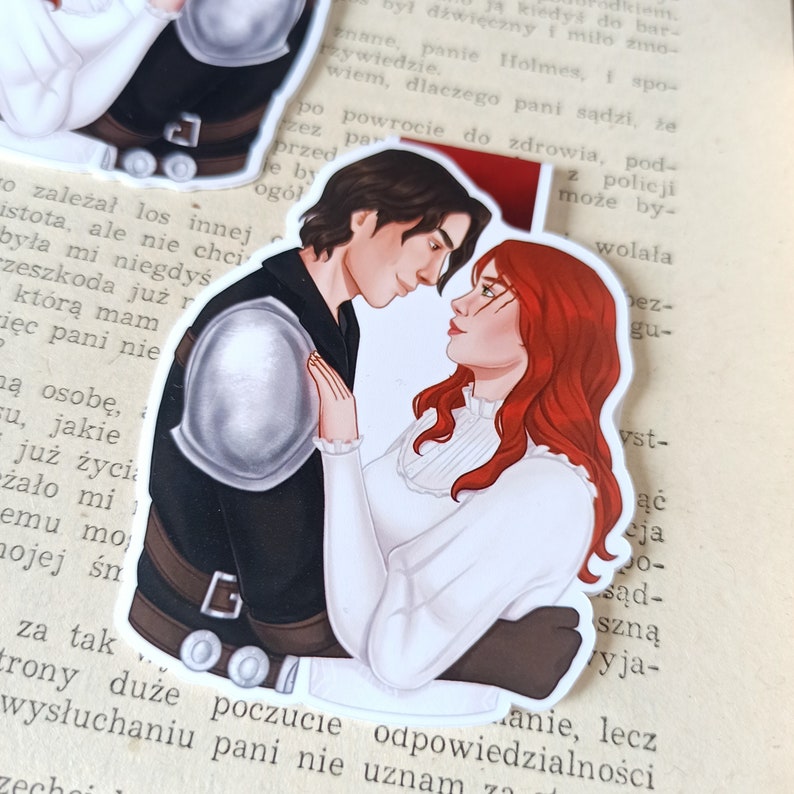 Poppy & Hawke From Blood and Ash Magnetic Handmade - Etsy